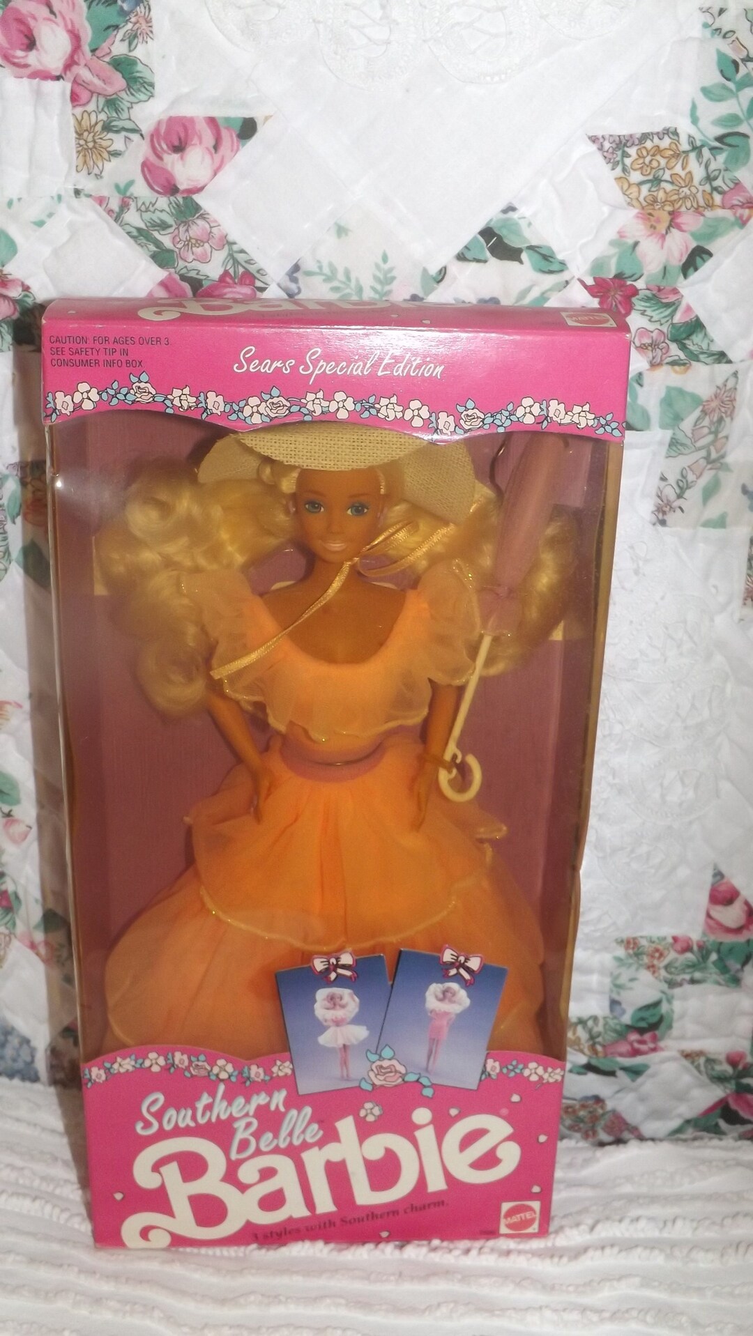Barbie Southern Belle, Sears Special Limited Edition, 1991, Mattel 2586 ...