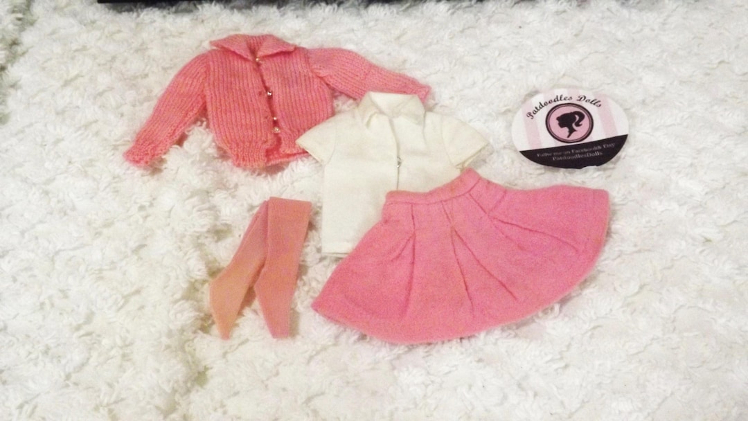 Vintage Skipper Outfit, School Days, Mattel Number 1907, Skipper Pink ...