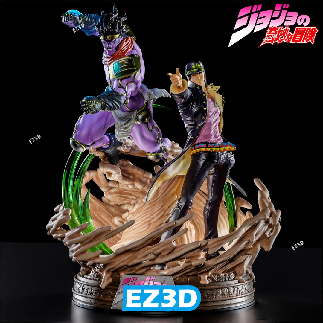 Jotaro Kujo Jojo’s Bizarre Adventure STL Model for Resin 3D Printing ...