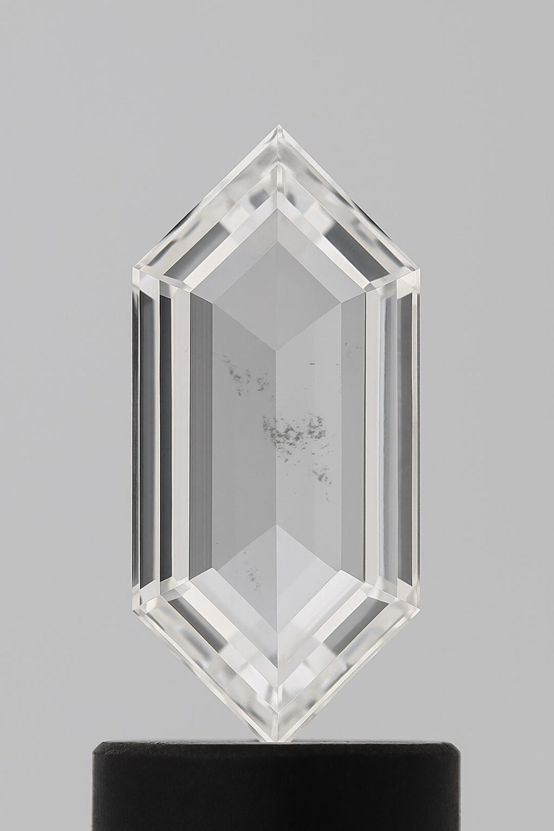 Hexagon Bullet Lab Grown Diamond | Futuristic Step Cut | Geometric ...