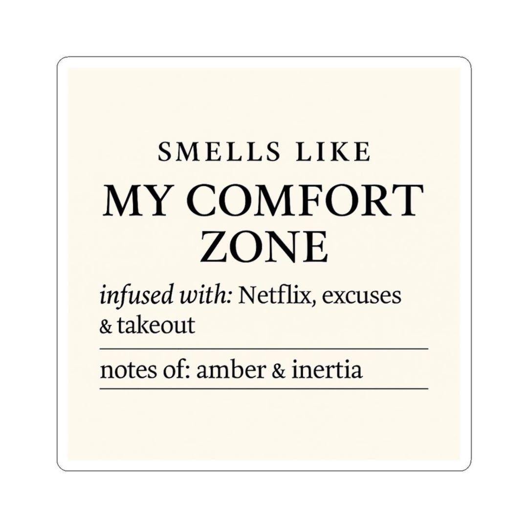 My Comfort Zone Stickers - Cute Laptop Decals, Cozy Home Decor, Gift ...