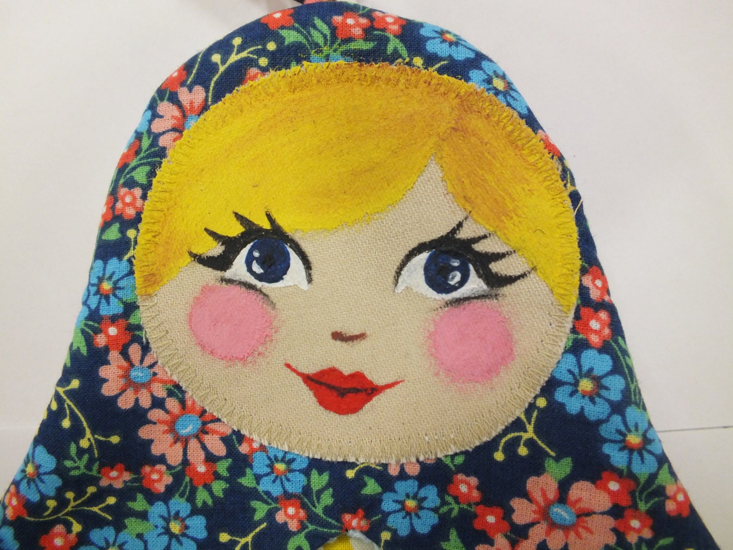 Matryoshka Applique Pot Holders - Unique Slavic Folk Russian Nesting ...