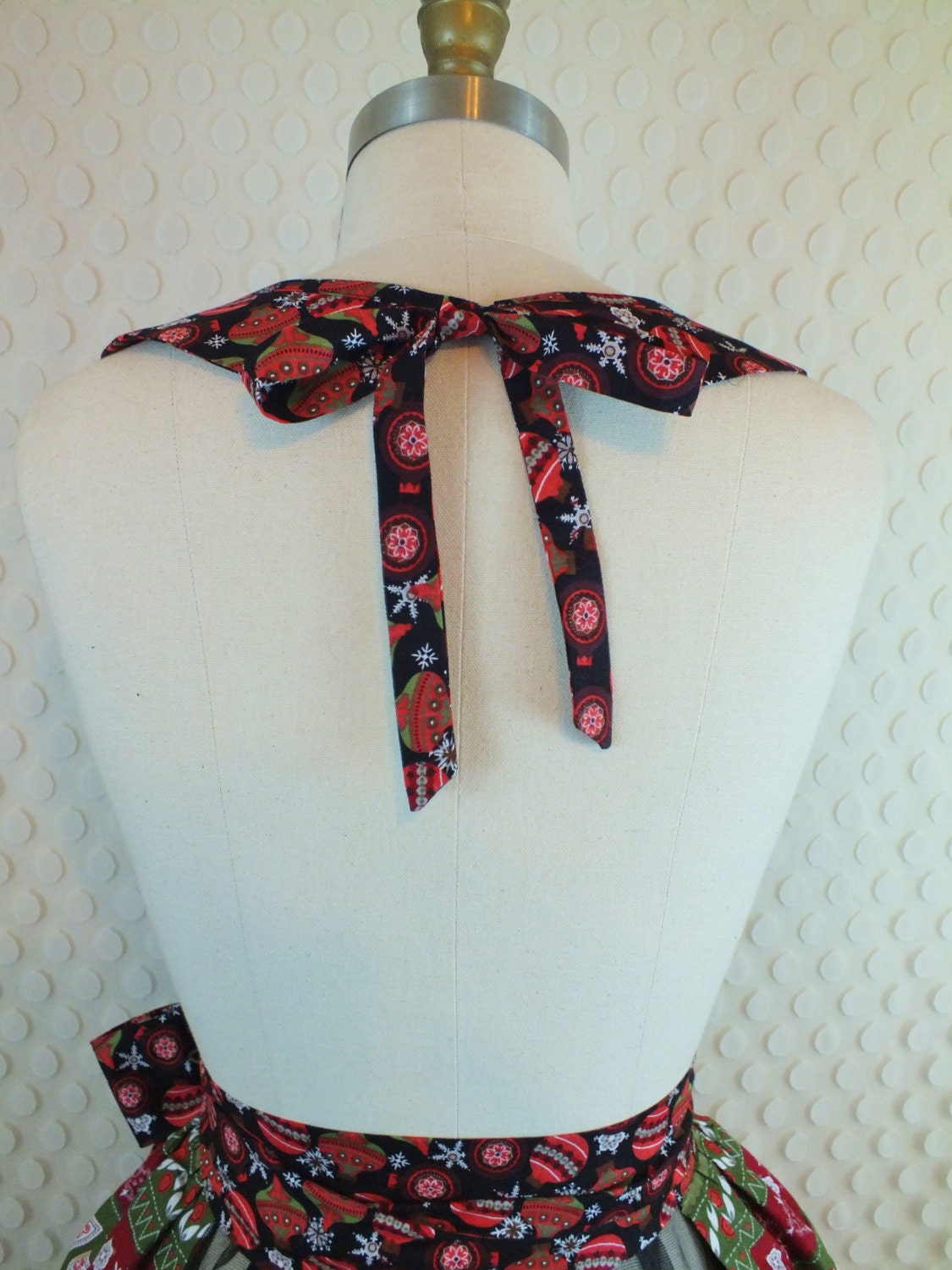 Christmas Kitchen Apron - Bon Bon Candy - Etsy