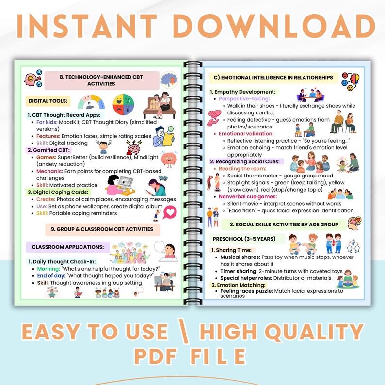 Kids Mental Health Guide | Coping Skills, Emotional Regulation (digital ...