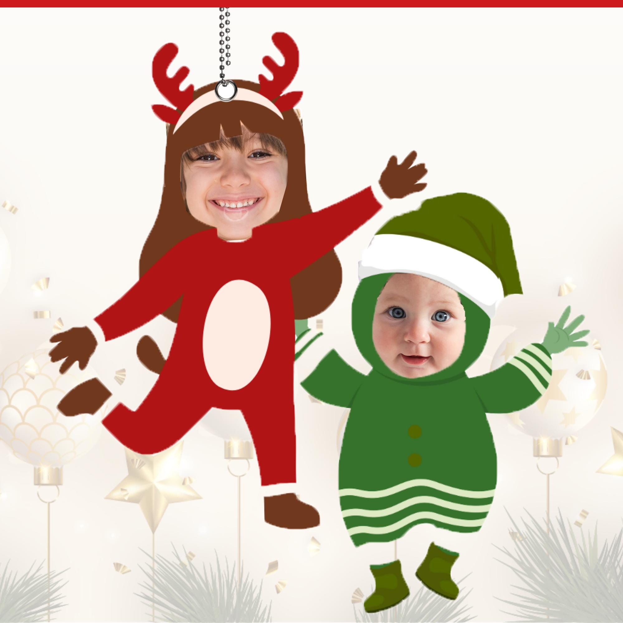 Add Your Own Face Christmas PNG Bundle | 350+ Holiday Characters ...