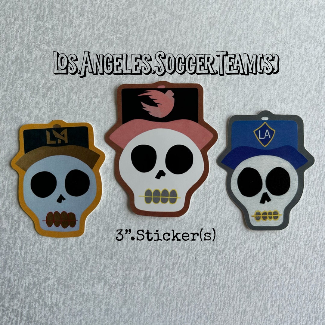 Los.angeles.soccer.team.sticker(s) - Etsy