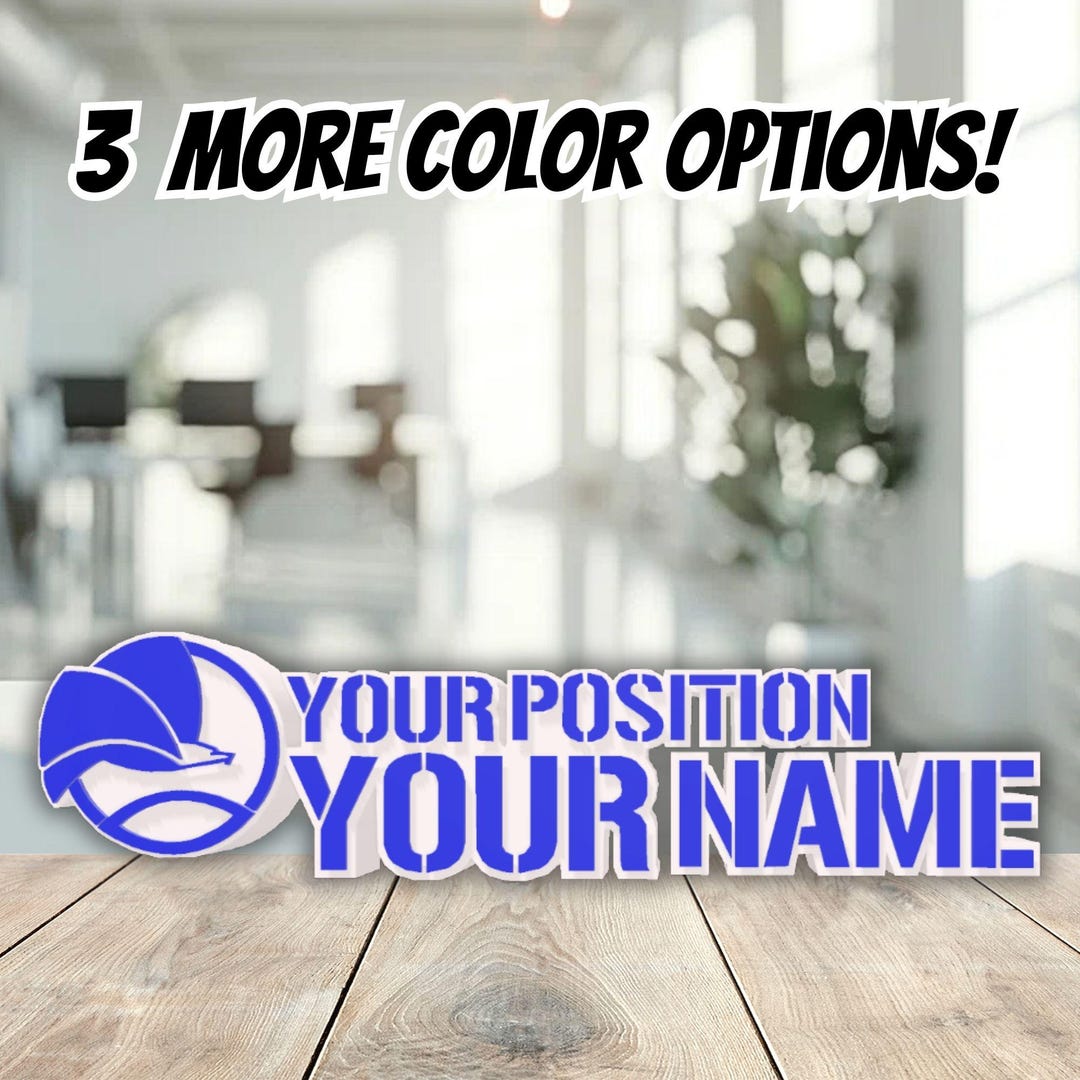 DEA Desk Name Plate, Dea Desk Name Plate, Dea Agent Gift, Dea Agent ...