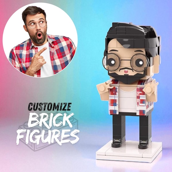 Custom Legos People - Etsy