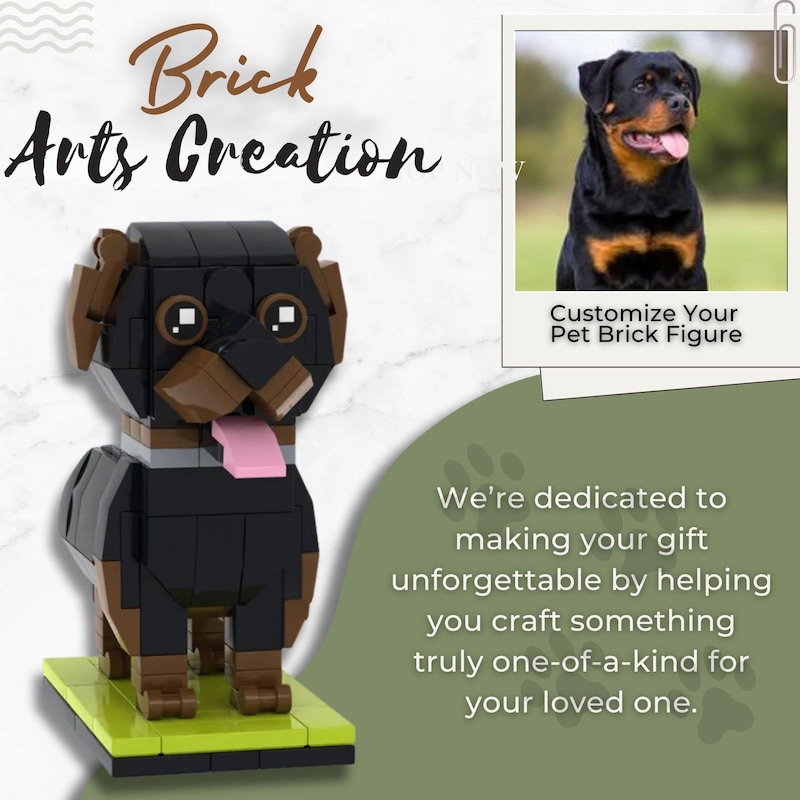 Rottweiler Legos - Etsy