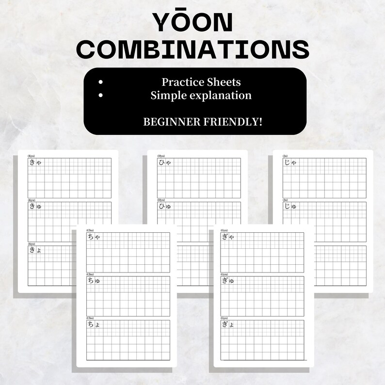 Hiragana Practice Sheets, Japanese for Beginners, Japanese Alphabet ...