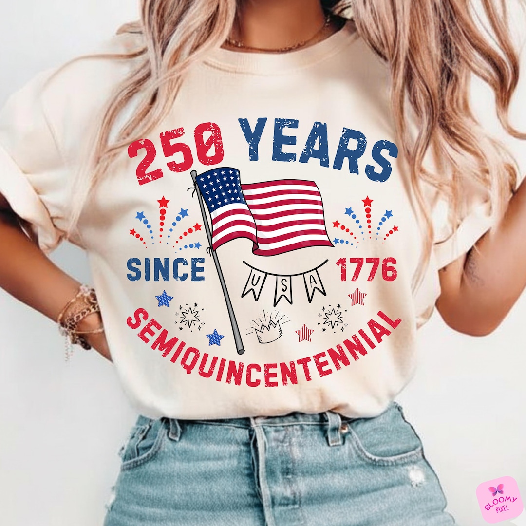 250 Years Semiquincentennial USA PNG America 250th Anniversary 4th July ...