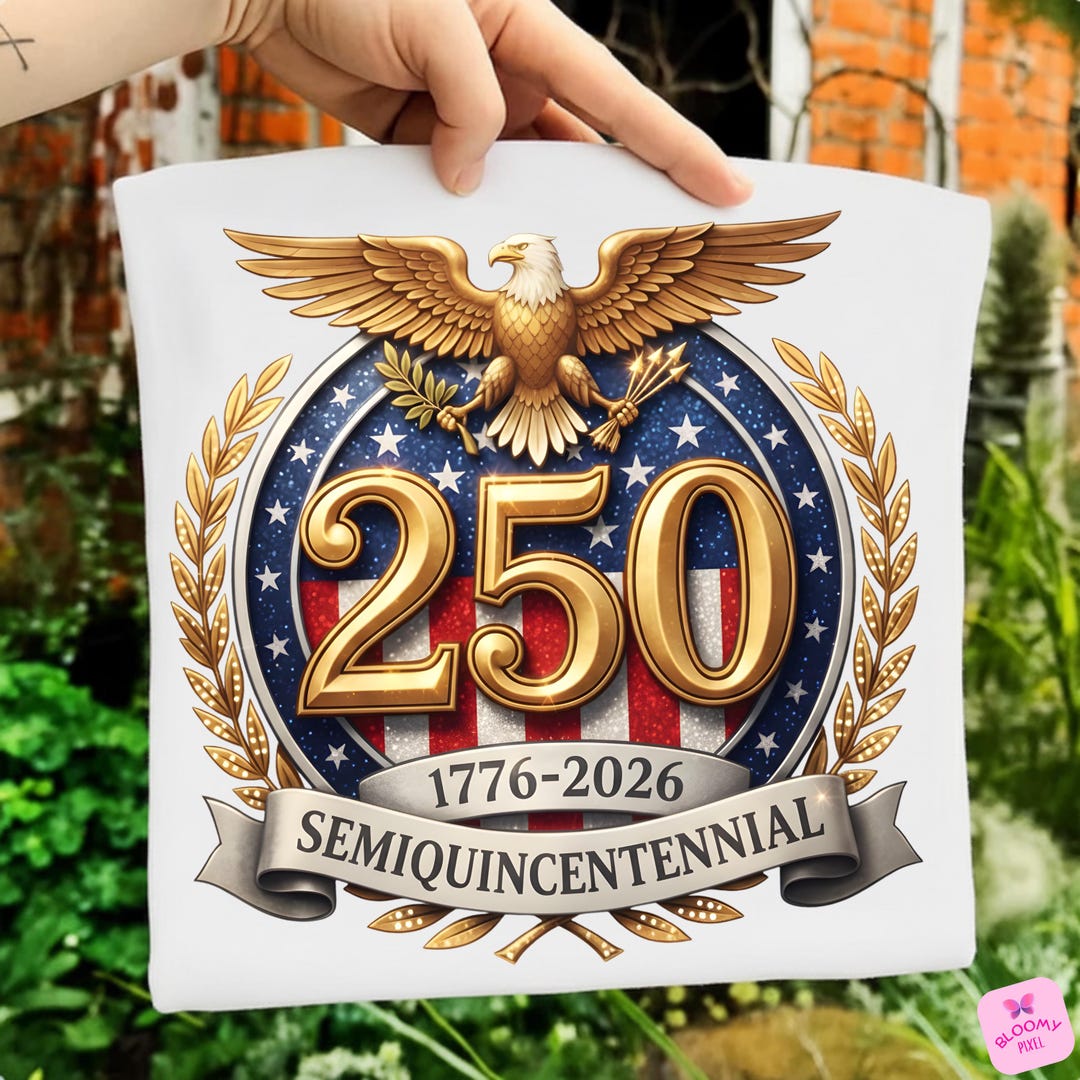 USA 250th Anniversary PNG, 1776-2026, America 250 Emblem ...