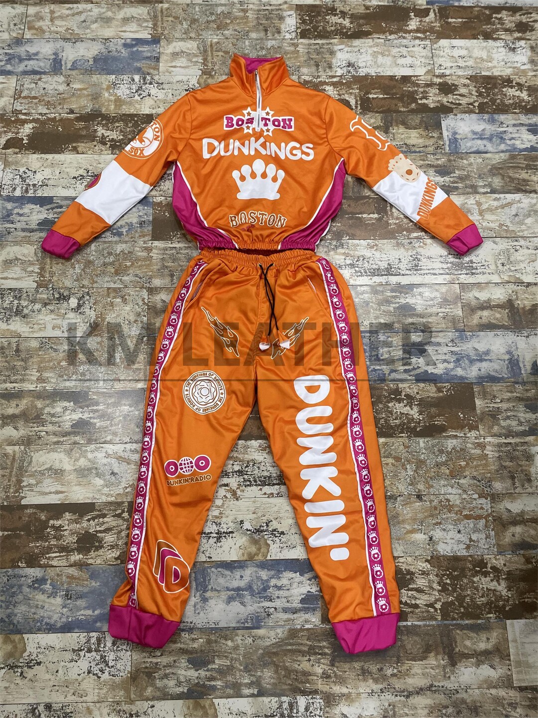 Unisex Boston Dunkin Tracksuit | Limited Edition Retro Streetwear ...