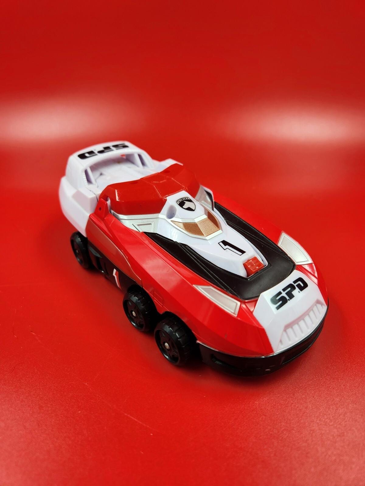 Power Rangers SPD Red Ranger Police Car Transformer 2004 Bandai - Etsy