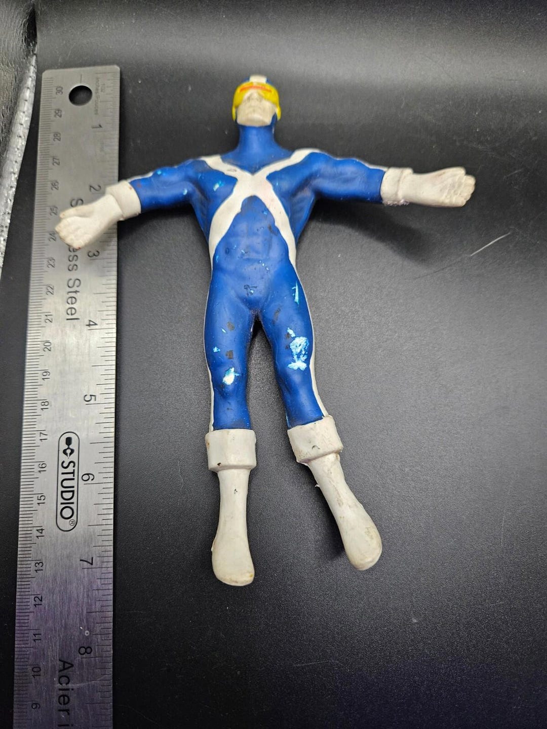 Marvel Cyclops Bendy Figure 1990s 90s Vintage X-men Marvel Comics ...