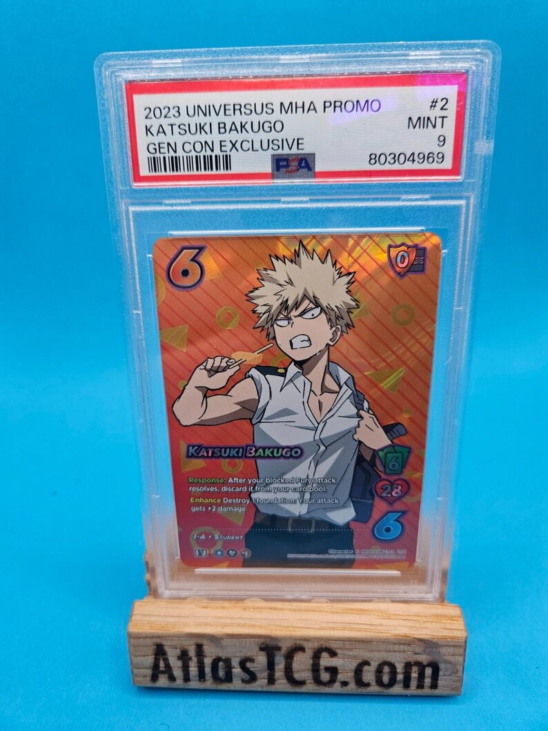 PSA 9 MHA Universes Katsuki Bakugo - Gencon 2023 Promo GRAIL - Etsy