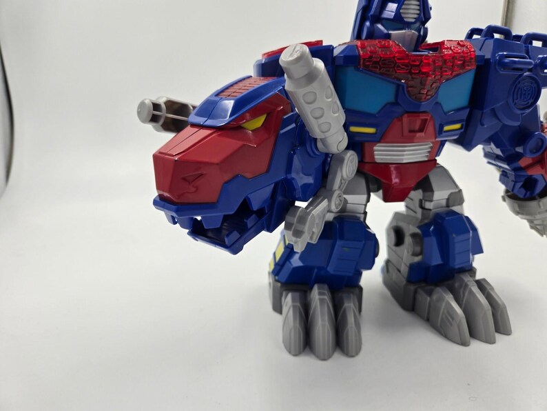 Transformers Dinobot Adventures Optimus Prime T-rex - Lights & Sounds ...