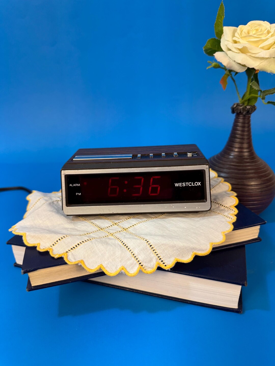 Vintage WESTCLOX TANGO LED Digital Alarm Clock Model 509500 | Retro 70s ...