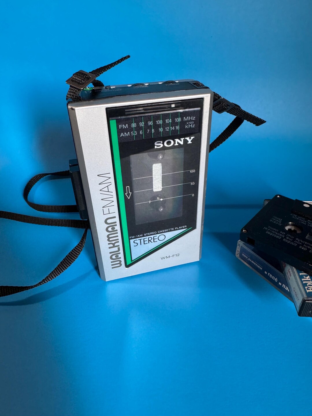 Rare Vintage SONY Walkman WM-F12 1985 Fm/am Stereo Cassette Player ...