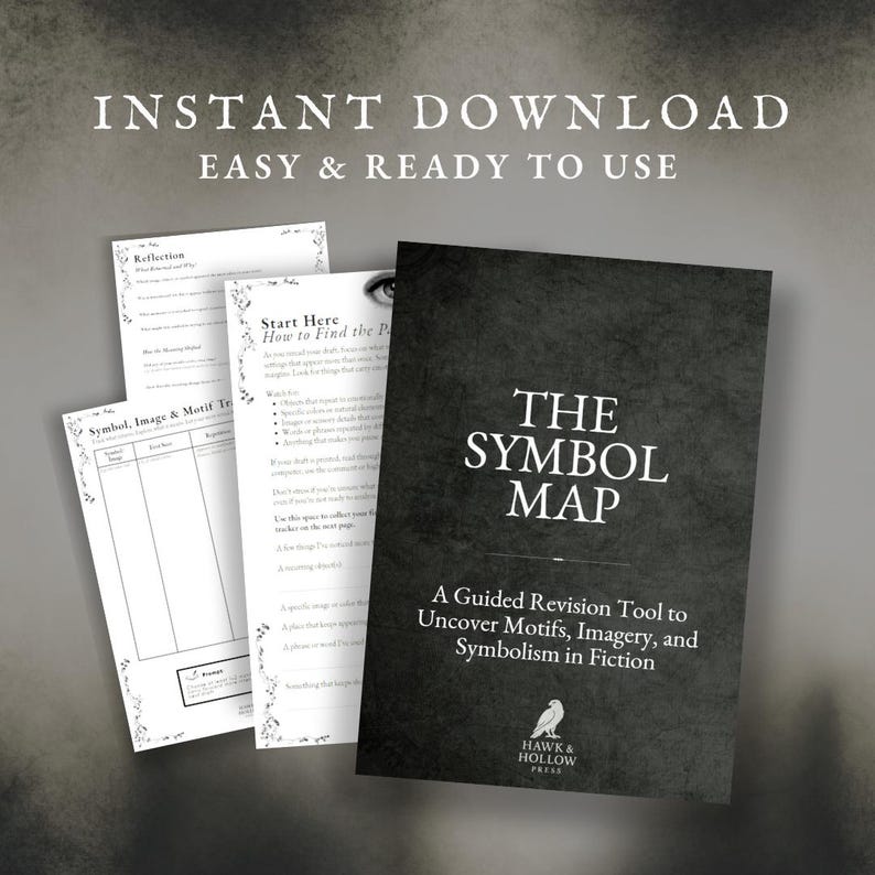 The Symbol Map – Printable Revision Worksheet for Fiction Writers ...