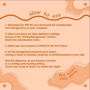 Zoom Animated Pack • Meeting Office Relaxing Calm Streamer Background ...