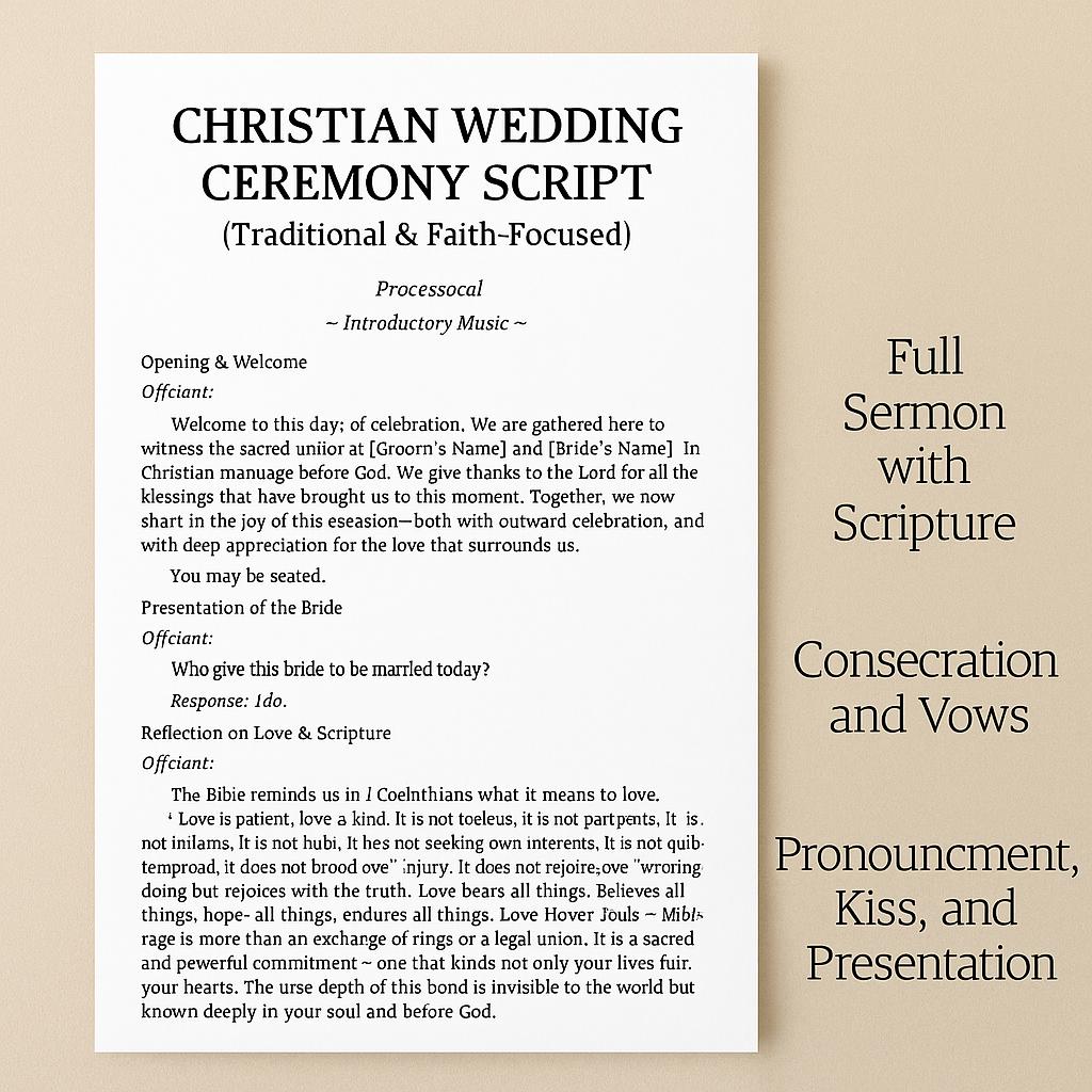 Traditional wedding vows script 60 photos - Astyledwedding.com