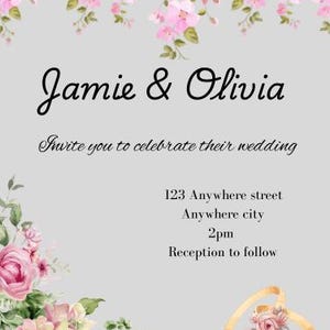 Your Prefect Wedding Guest Invitation! Available to Edit. - Etsy