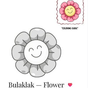 Filipino English Printable Coloring Book for Kids | Tagalog Educational ...