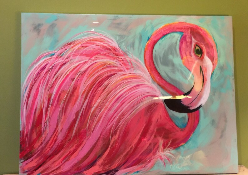 Flamingo Rose' - Etsy