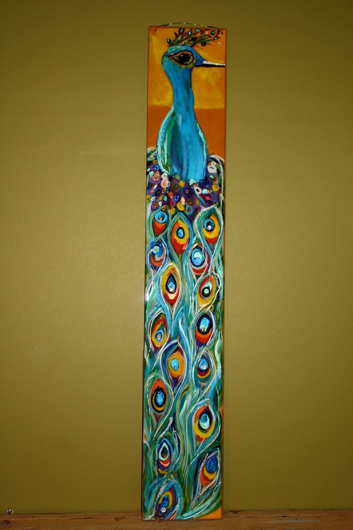 Peacock Burst Etsy