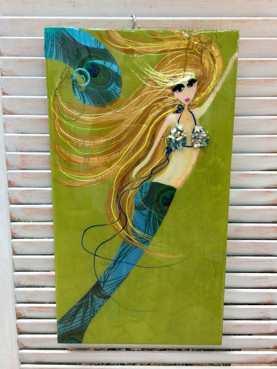 Feathery Mermaid | Etsy