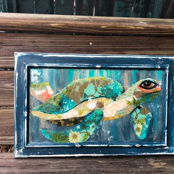 Whimsical Turtle - Etsy