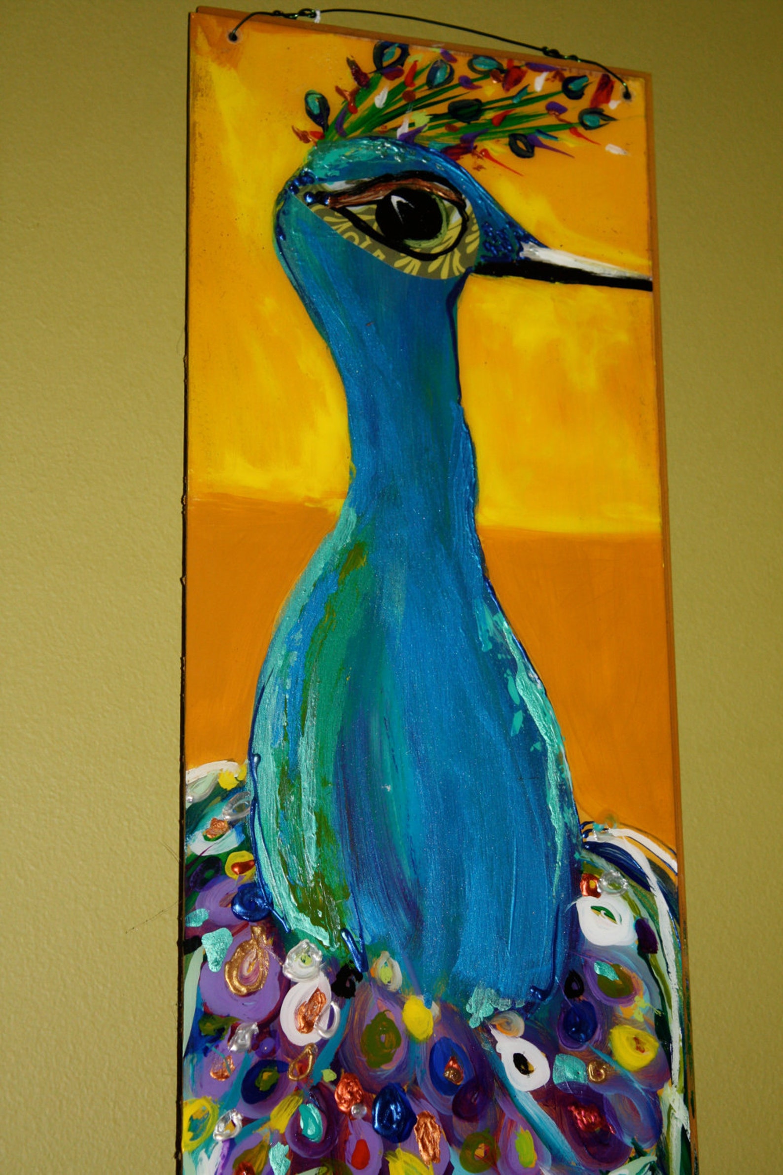 Peacock Burst Etsy
