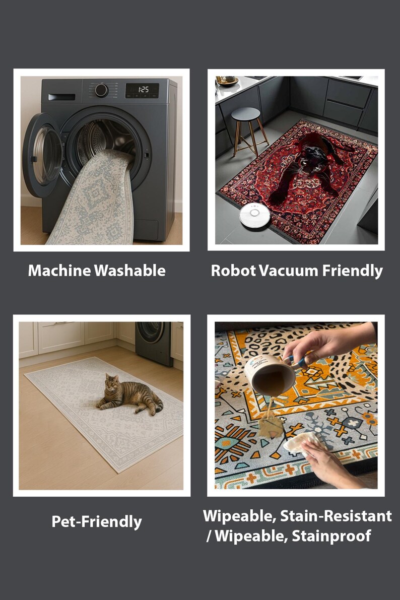 Vintage Dido Goblen River Stork Rug - Handmade Woven Carpet - Etsy Australia