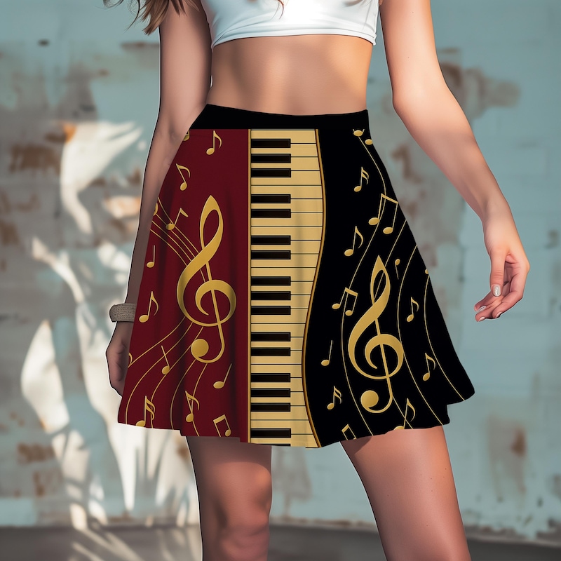 Piano Skirt - Etsy