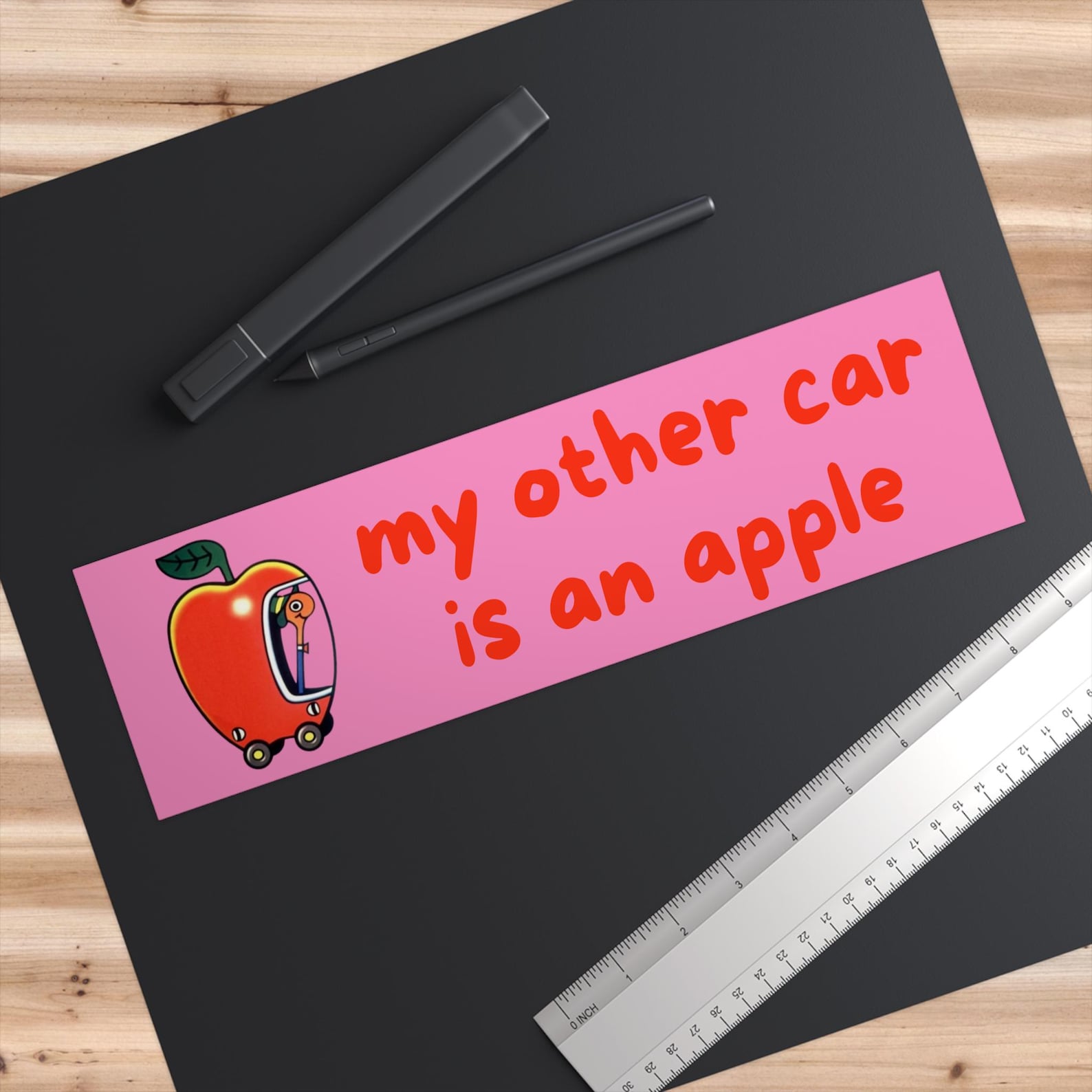 11" X 3" Worm Bumper Sticker, Funny Bumper Sticker, Meme Bumper Sticker ...