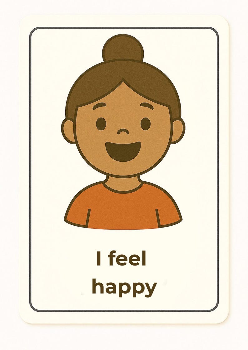 Emotion Cards for Kids | Printable Feelings Flashcards | Calm Corner ...