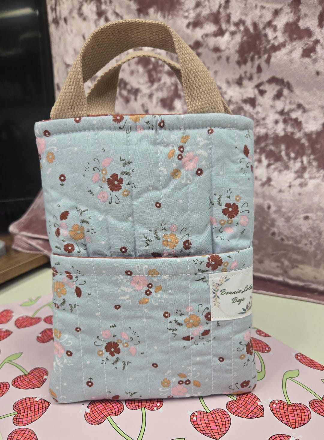 E Reader/kindle/paperback Book Sleeve With Front Pocket and Handles. - Etsy