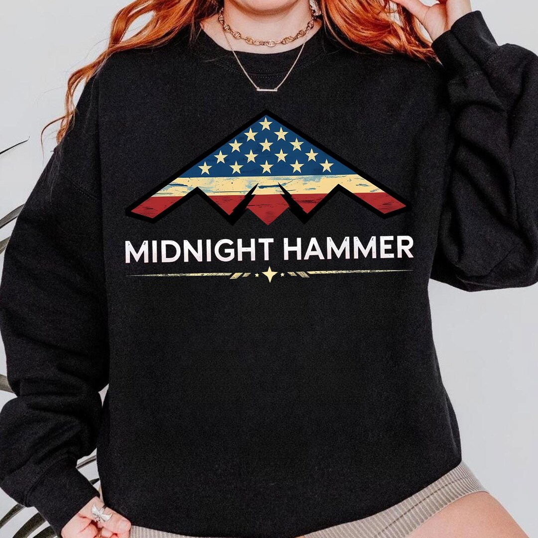 Operation Midnight Hammer B-2 Bomber PNG, Patriotic Stealth Png, USAF ...
