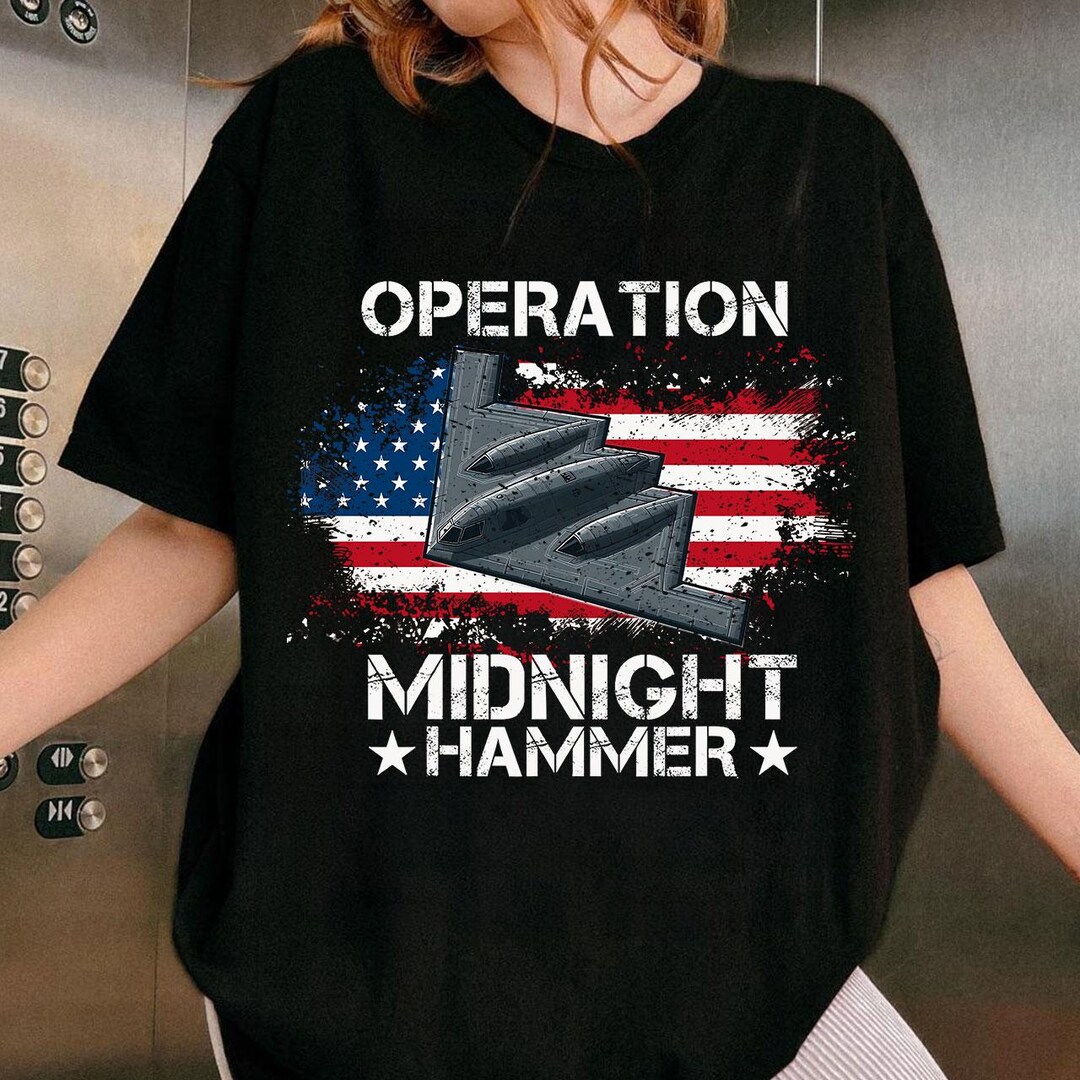Operation Midnight Hammer B-2 Bomber PNG, Patriotic Stealth Png, USAF ...
