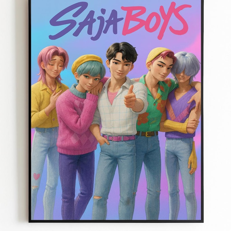 Saja Boys Poster - Etsy