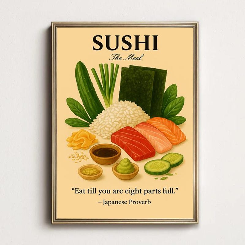 Wasabi Wall Art - Etsy