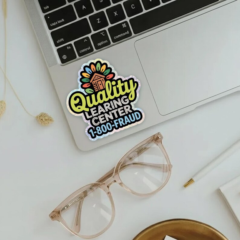 Quality Learing Center No Kids All Fraud Sticker/car Magnet - Etsy