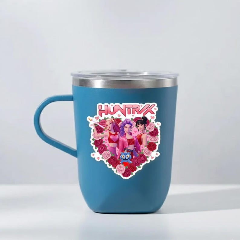 Kpop Hunter Huntrix Character Sticker – Fantasy Movie Style Anime ...