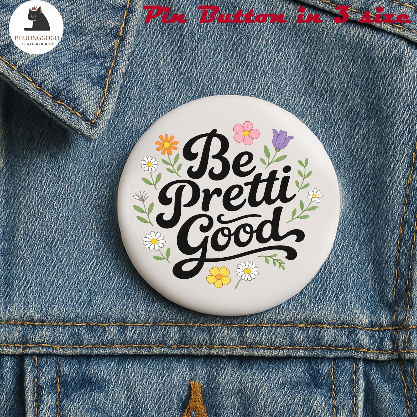 Be Pretti Good Pin - Activism Accessory, Political Protest Gear - Etsy