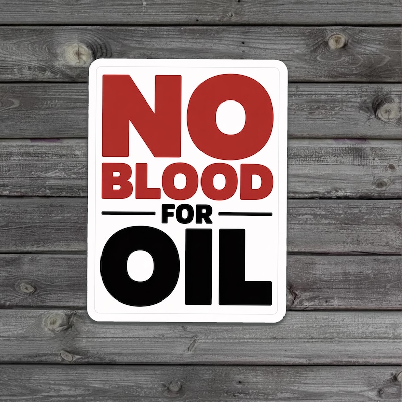 Venezuela Oil Sticker - Etsy