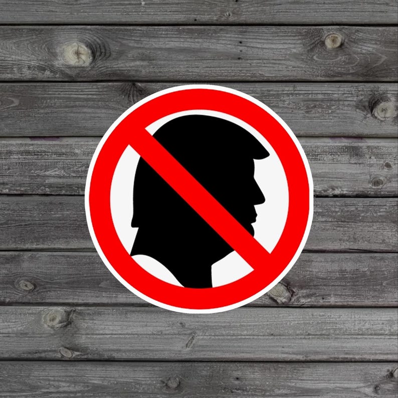 Anti-trump Stickers: Political Humor Decals - Etsy