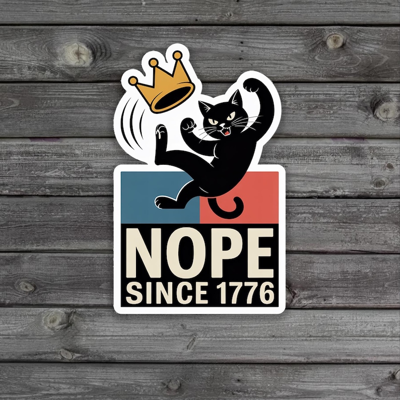 No Kings Protest Sticker/car Magnet – Protect Democracy Anti Trump ...