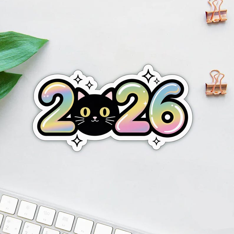 2026 Vinyl Die Cut Sticker Handmade Design Stickers for Planning and ...