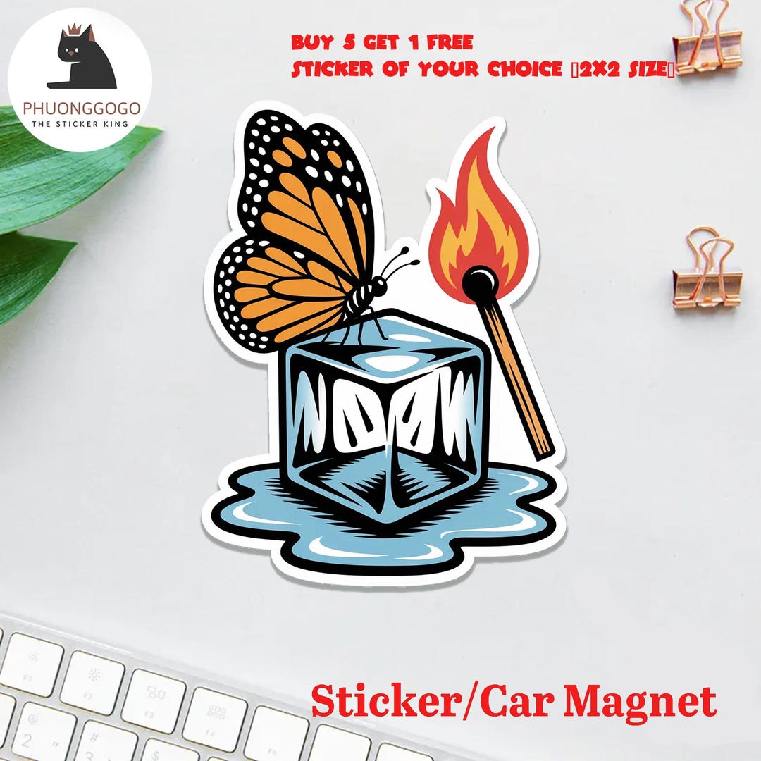 Subtle Anti ICE Stay Salty Vinyl Sticker, Anti-ice Protest Decal, Melt ...